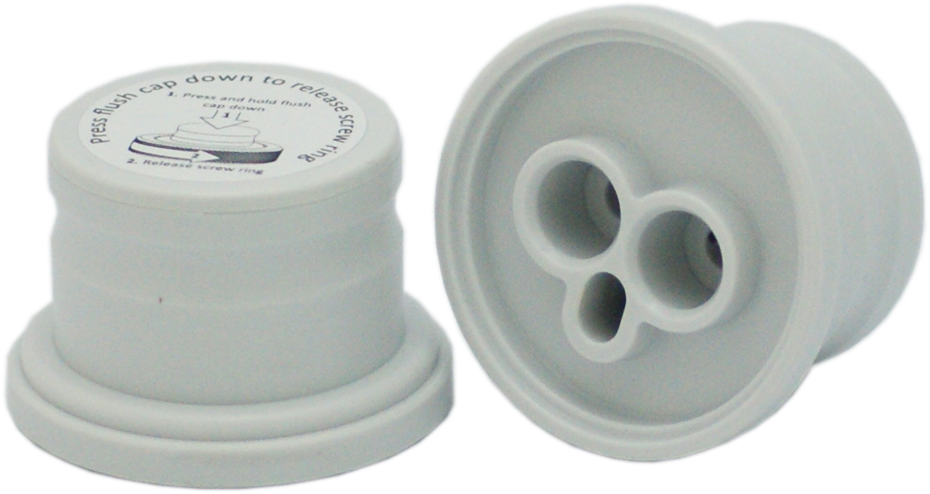SH Gas Filter - Flush Cap Replacem. Set - Shimadzu Webshop